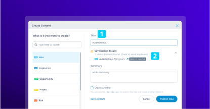 What's New - Product Updates & Feature Releases | ITONICS