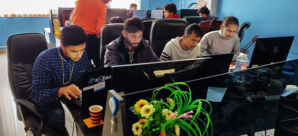 Let’s code the Future - Hackathon with Students in Nepal