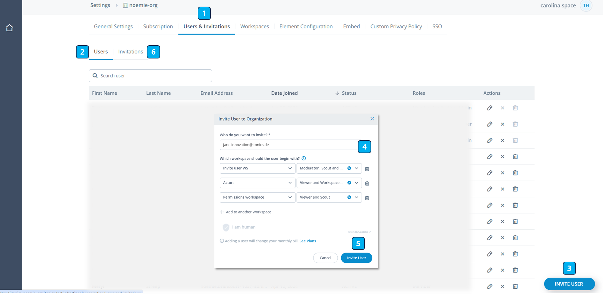 2️⃣ Inviting Users, SSO, and Managing User Roles