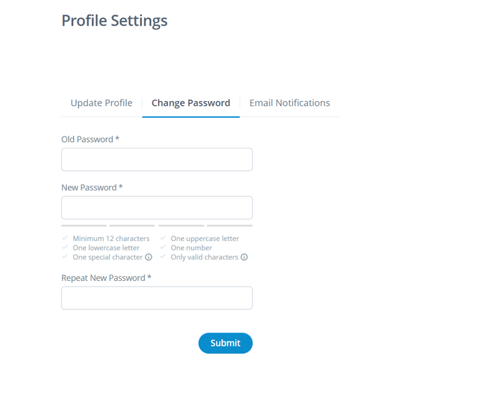 1️⃣ Your User Profile: Personal information, Password, and Notification ...